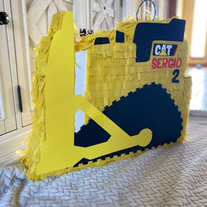 Front End Loader Bulldozer Pinata Utility Truck Pinata - Etsy