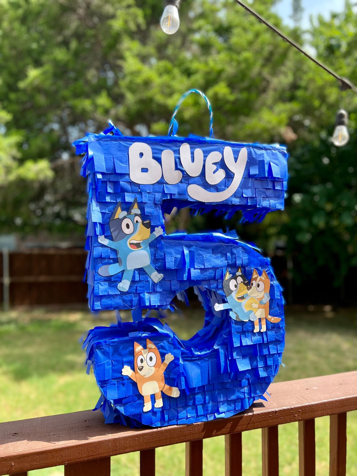 Bluey Inspired Pinata - Etsy