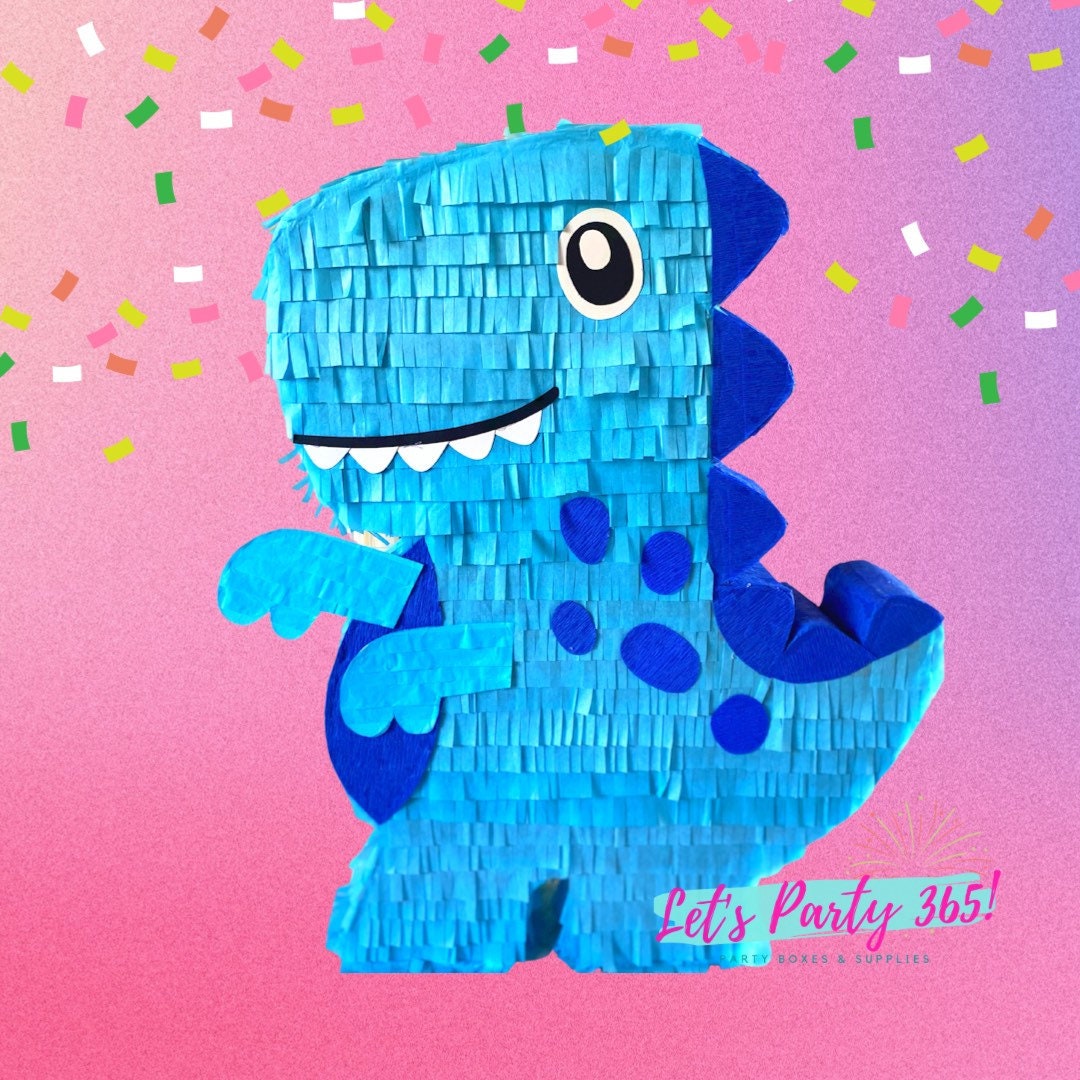 Blue Dinosaur Pinata | Etsy