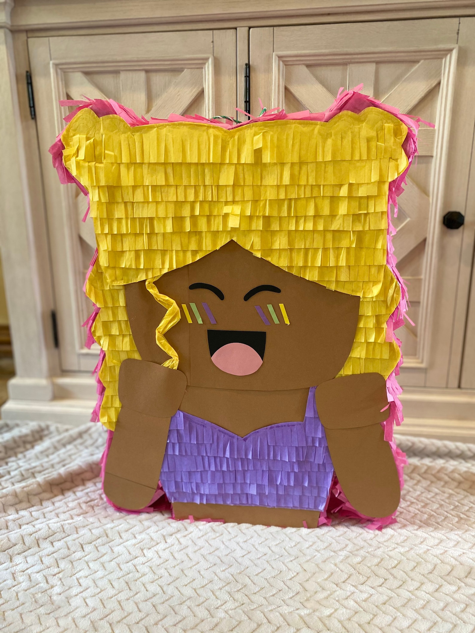 Roblox girl inspired Pinata Roblox Party Supplies | Etsy