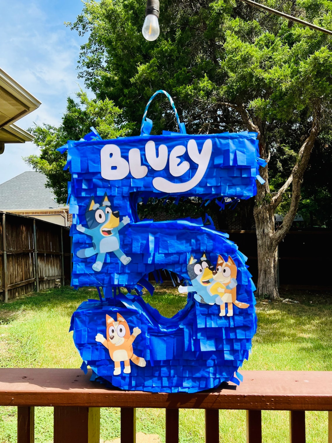 Bluey Inspired Pinata - Etsy