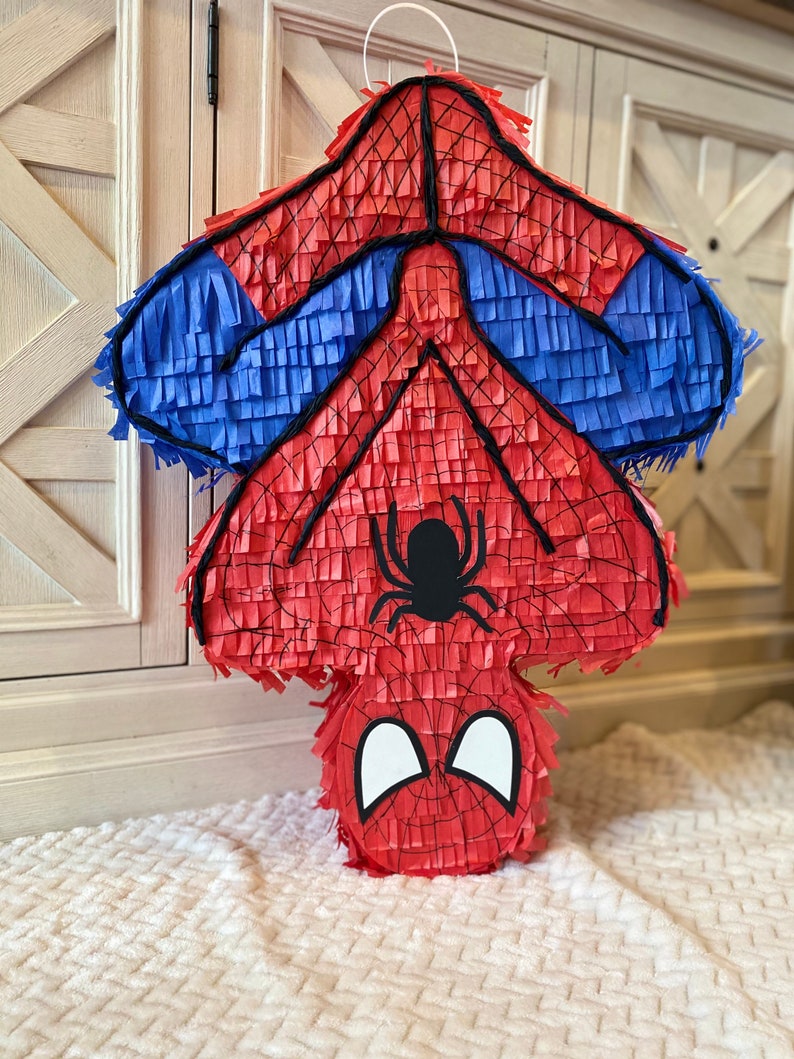 Spider Man Inspired Pinata | Etsy
