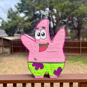 Patrick Pinata Sponge Bob Bob Esponja Patricio Party Baby First ...