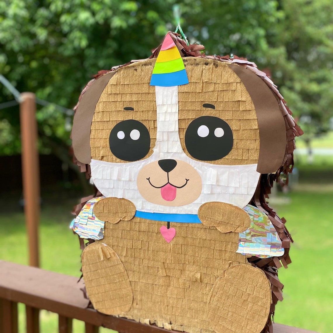 Puppy Corn Pinata puppy unicorn Pinata dog Pinata puppy | Etsy