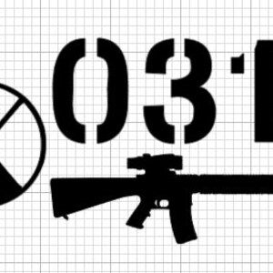 0311 USMC Rifleman Vinyl Car Decal - Etsy
