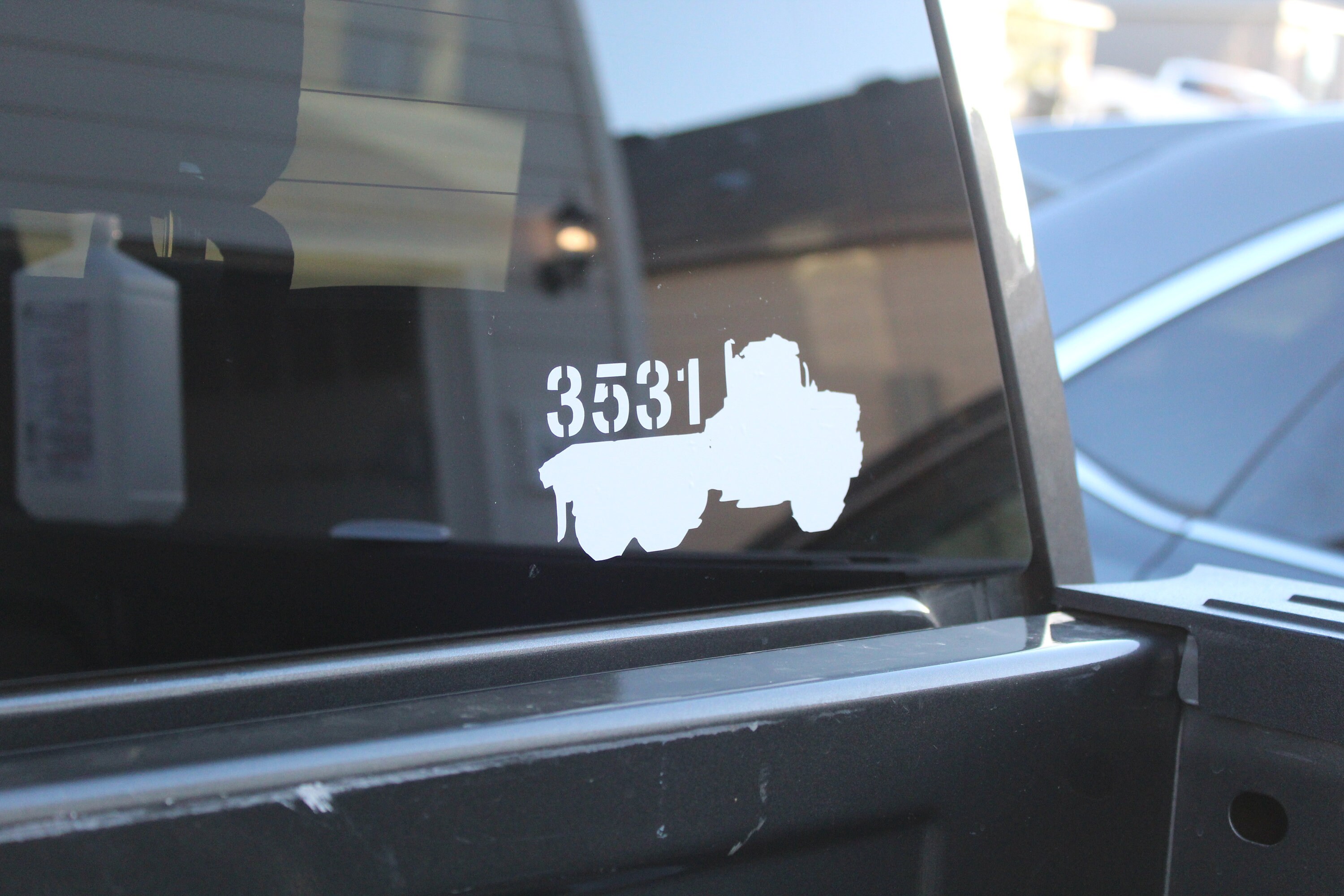 3531 USMC Motor Transport Operator Vinyl Decal - Etsy