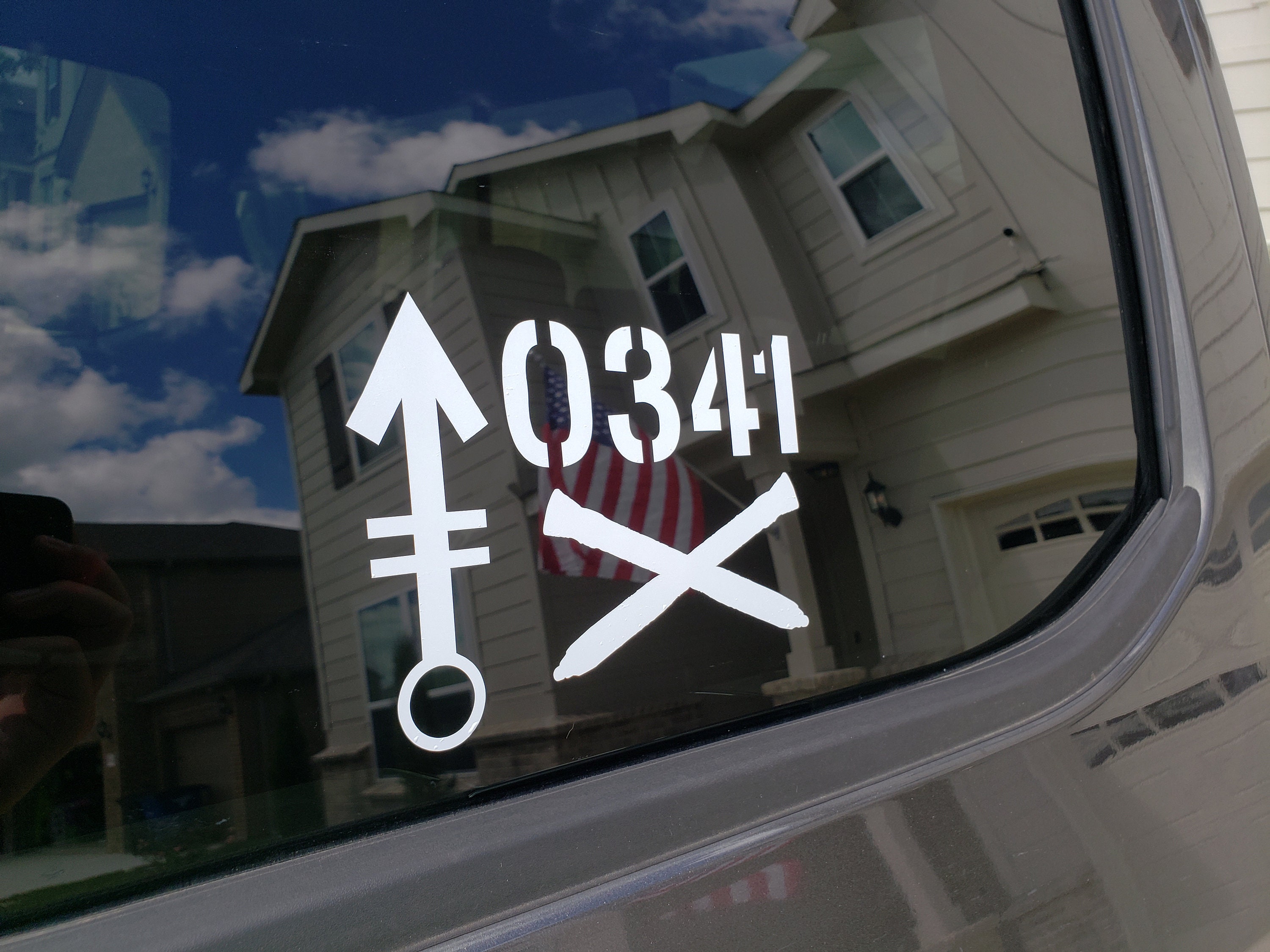 0341 USMC Mortarman 81mm Vinyl Car Decal - Etsy