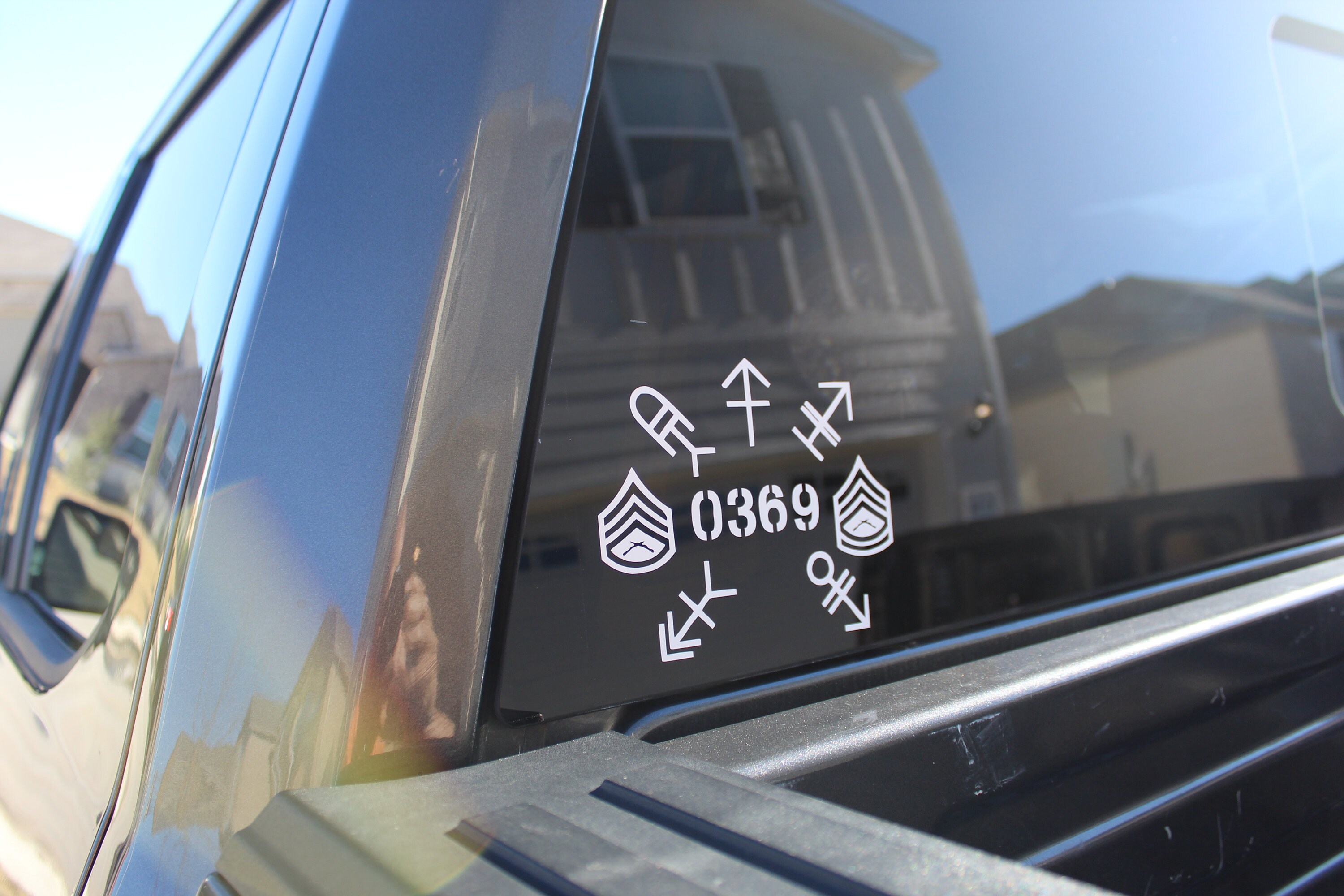 0369 USMC Infantry Unit Leader Vinyl Car Decal - Etsy