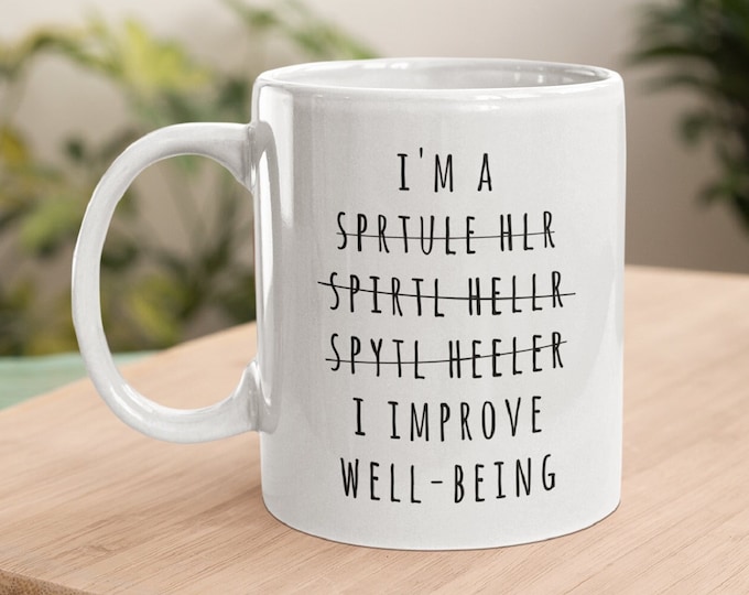 Reiki Cat Mug, Magical Cat, Energy Healing, Reiki Meowster, Spiritual ...