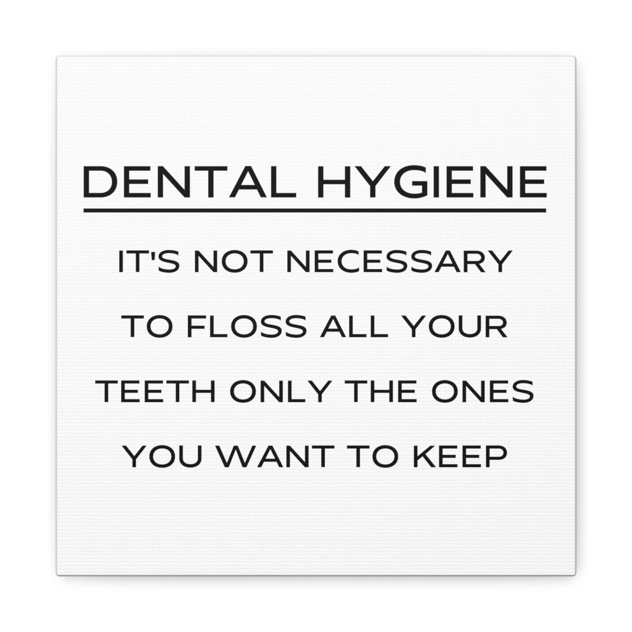 Funny Dental Hygiene Poster, Dental Hygienist, Dental Hygiene Gift ...