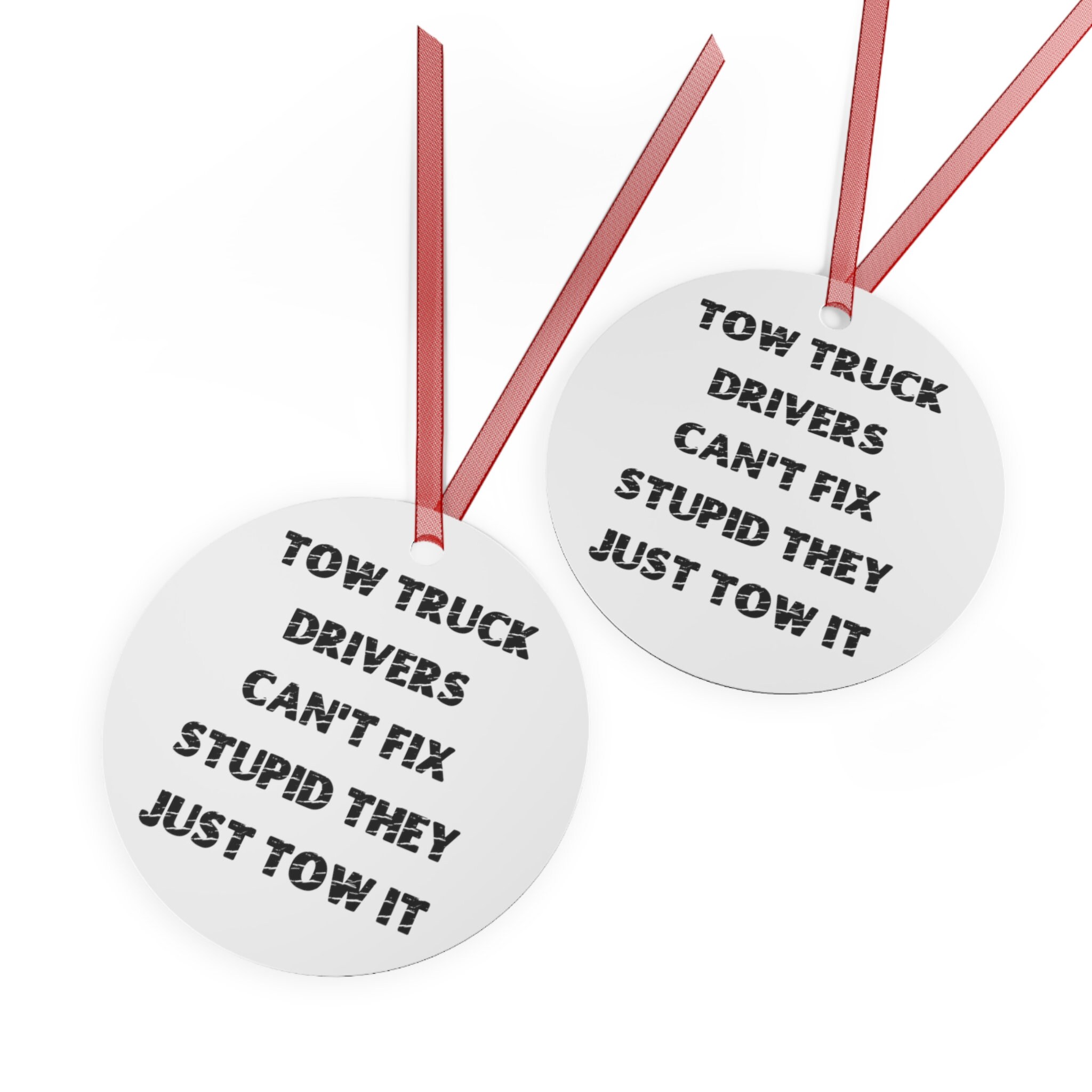 Tow Truck Ornament, Tow Truck Driver, Truck Ornament, Tow Truck Gift ...