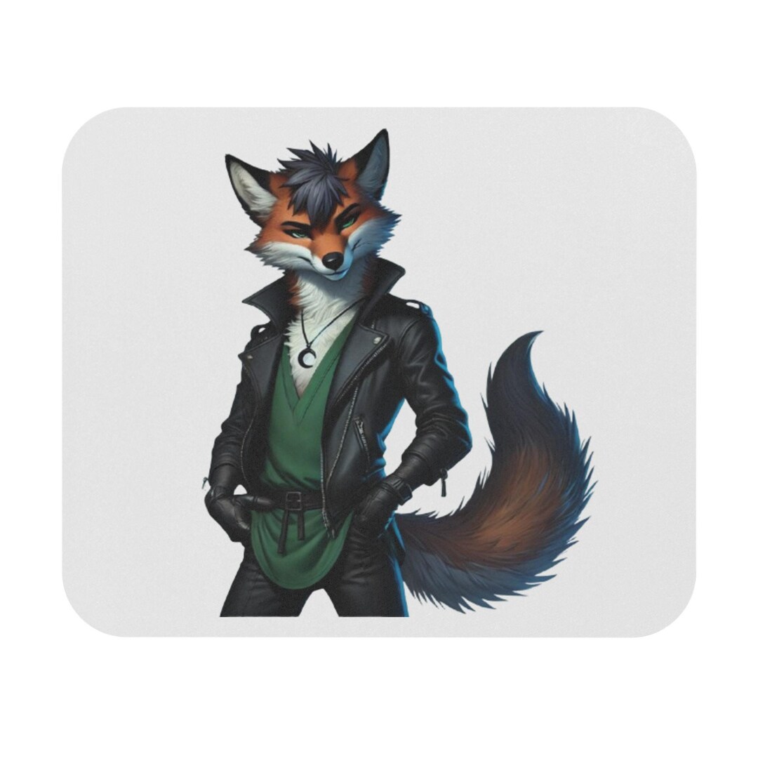 Furry Mousepad, Gaming Mousepad, Anime Mousepad, Furry Desk Mat, Furry ...