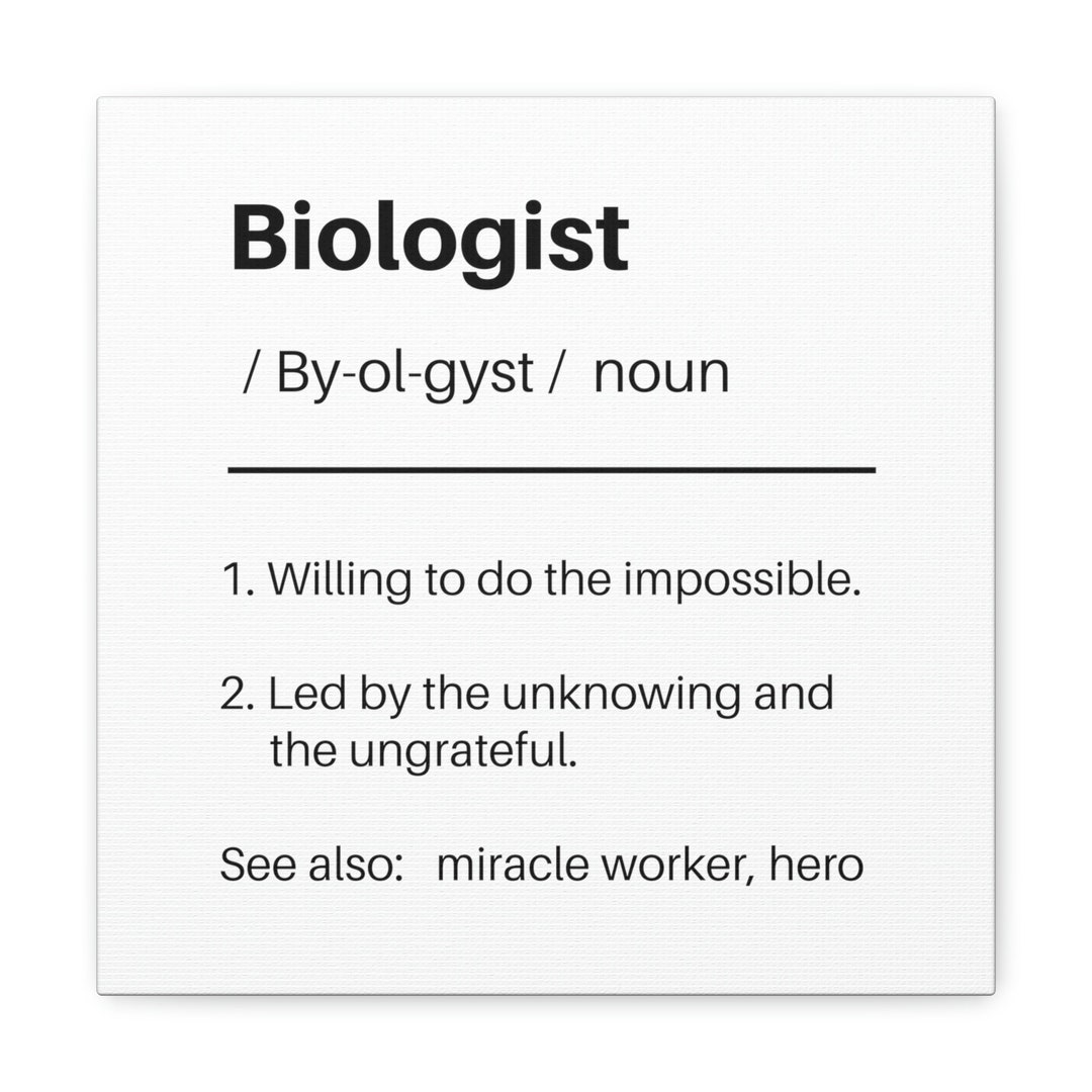 Funny Biologist Poster, Marine Biologist, Biologist Gift, Marine ...