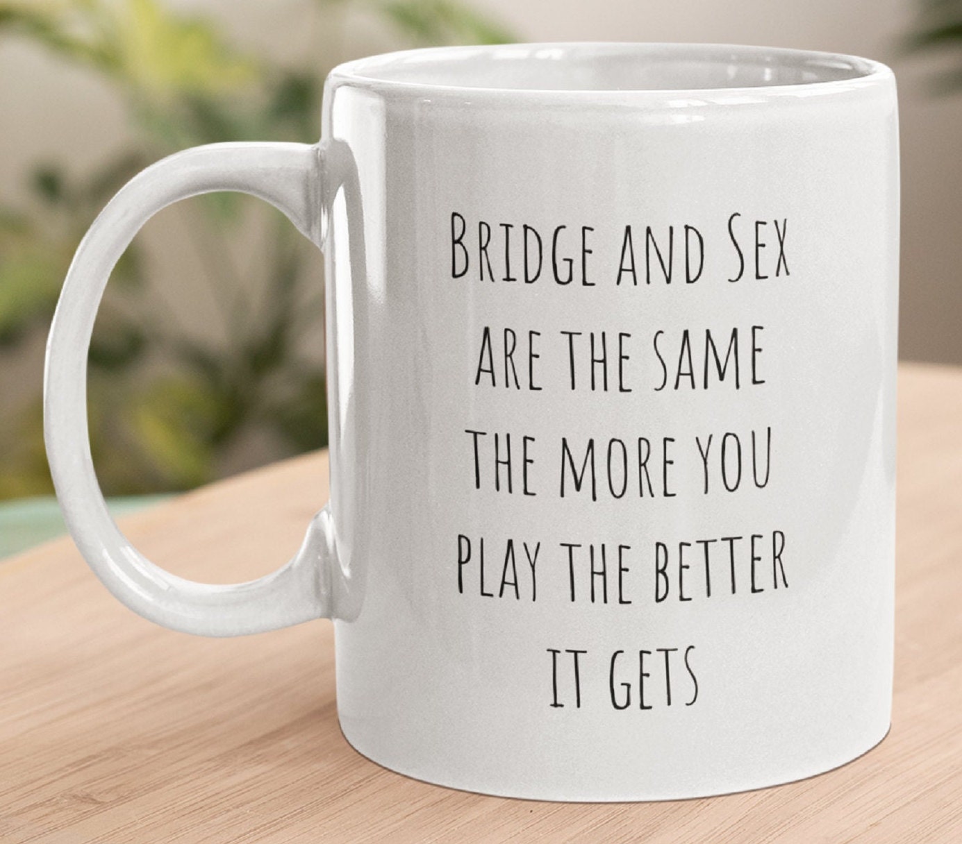 Bridge Player Mug, Gifts for Bridge Player, Bridge Player Gift, Bridge Fan, Bridge Game Mug ...