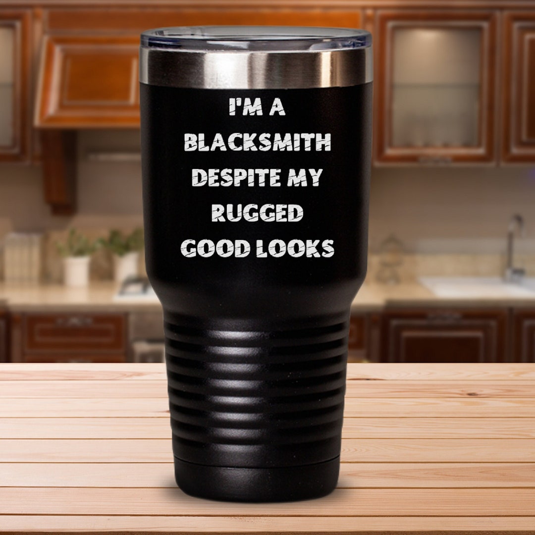 Blacksmith Tumbler, Metalworking Mug, Forge Mug, Metalworking Gift ...