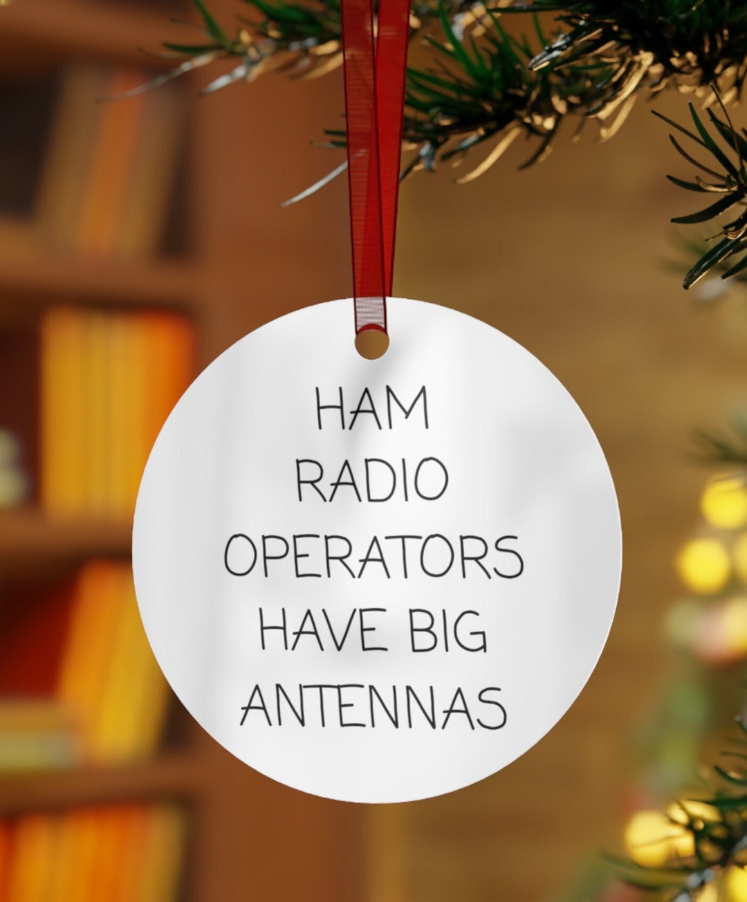 Ham Radio Ornament for Ham Radio Operator Gift Idea Funny Ham Radio ...