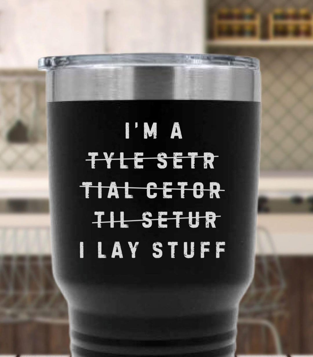 Tile Setter Gift for Him, Funny Tile Installer Coffee Cup, Tile Layer ...