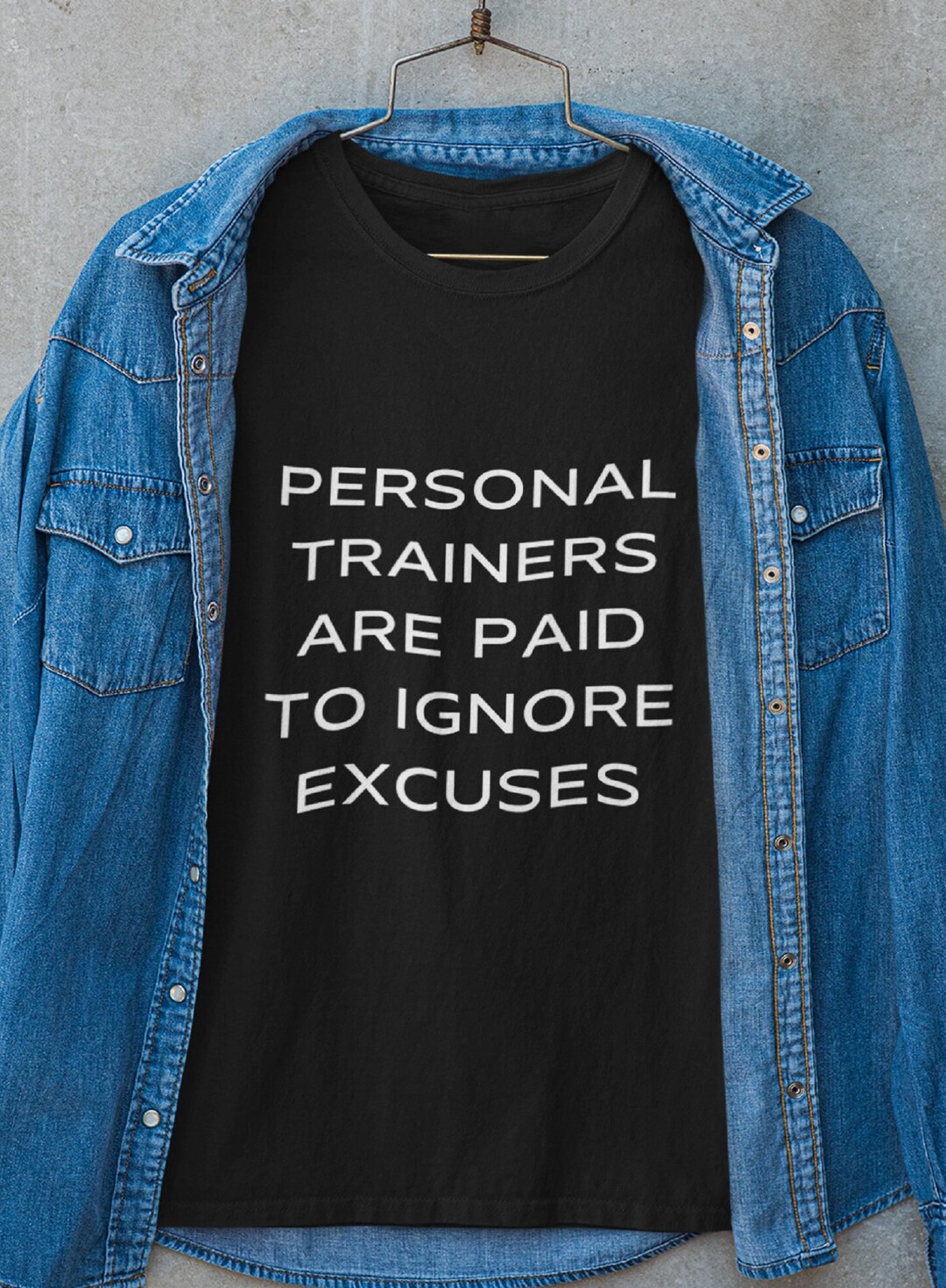 Funny Personal Trainer Tshirt, Personal Training, Fitness Coach ...