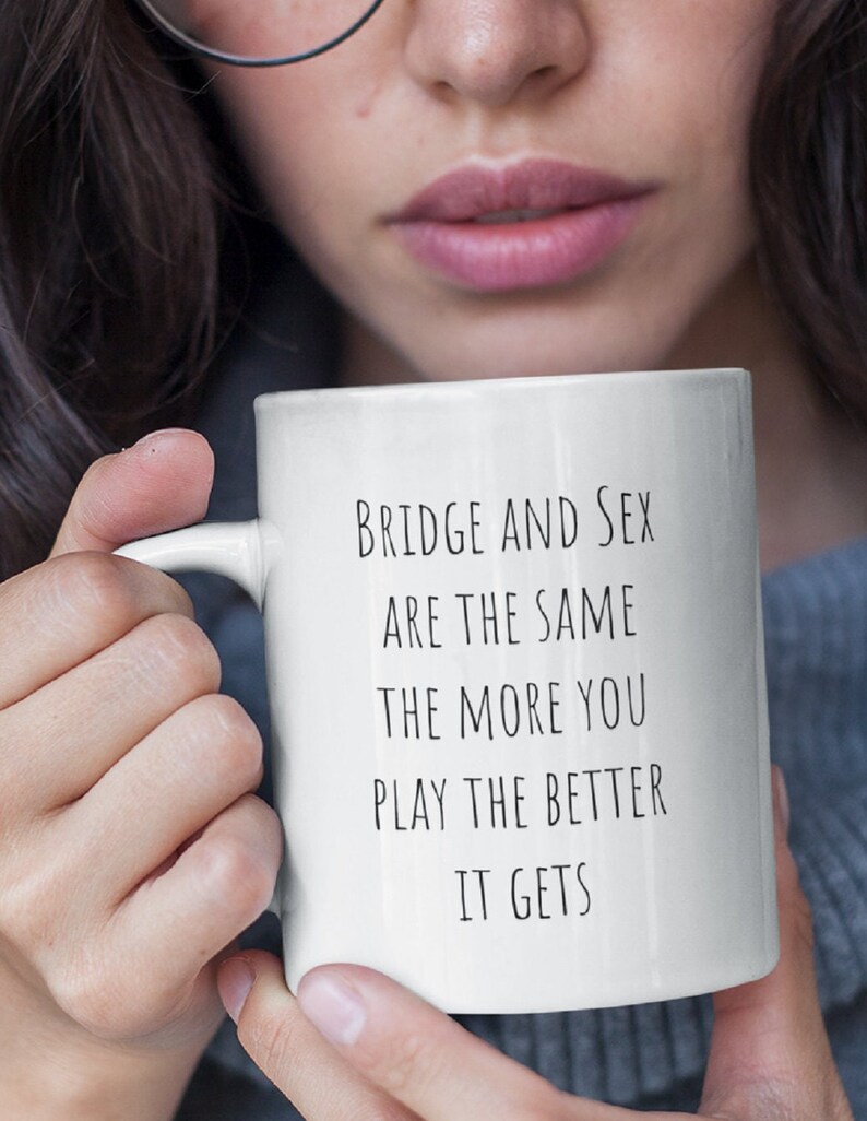 Bridge Player Mug, Gifts for Bridge Player, Bridge Player Gift, Bridge ...