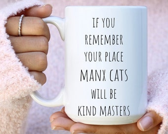 Manx Cat Mug - Etsy