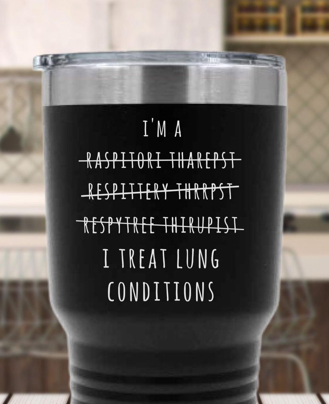 Respiratory Therapist Tumbler, Respiratory Gift, RT Mug, Lung Lover ...