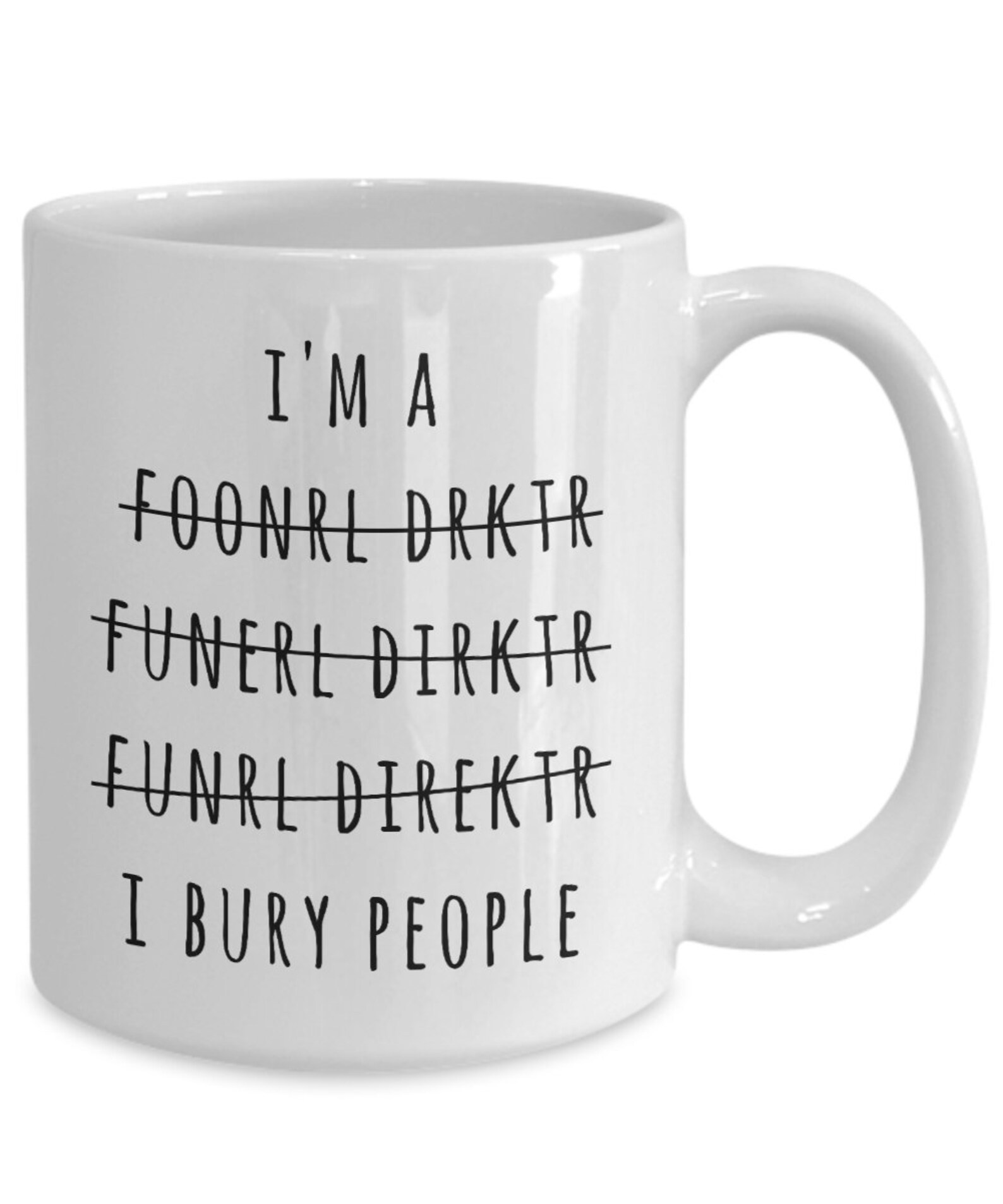 Funeral Director Mug, Mortician Mug, Funeral Directors, Mortician Gift ...