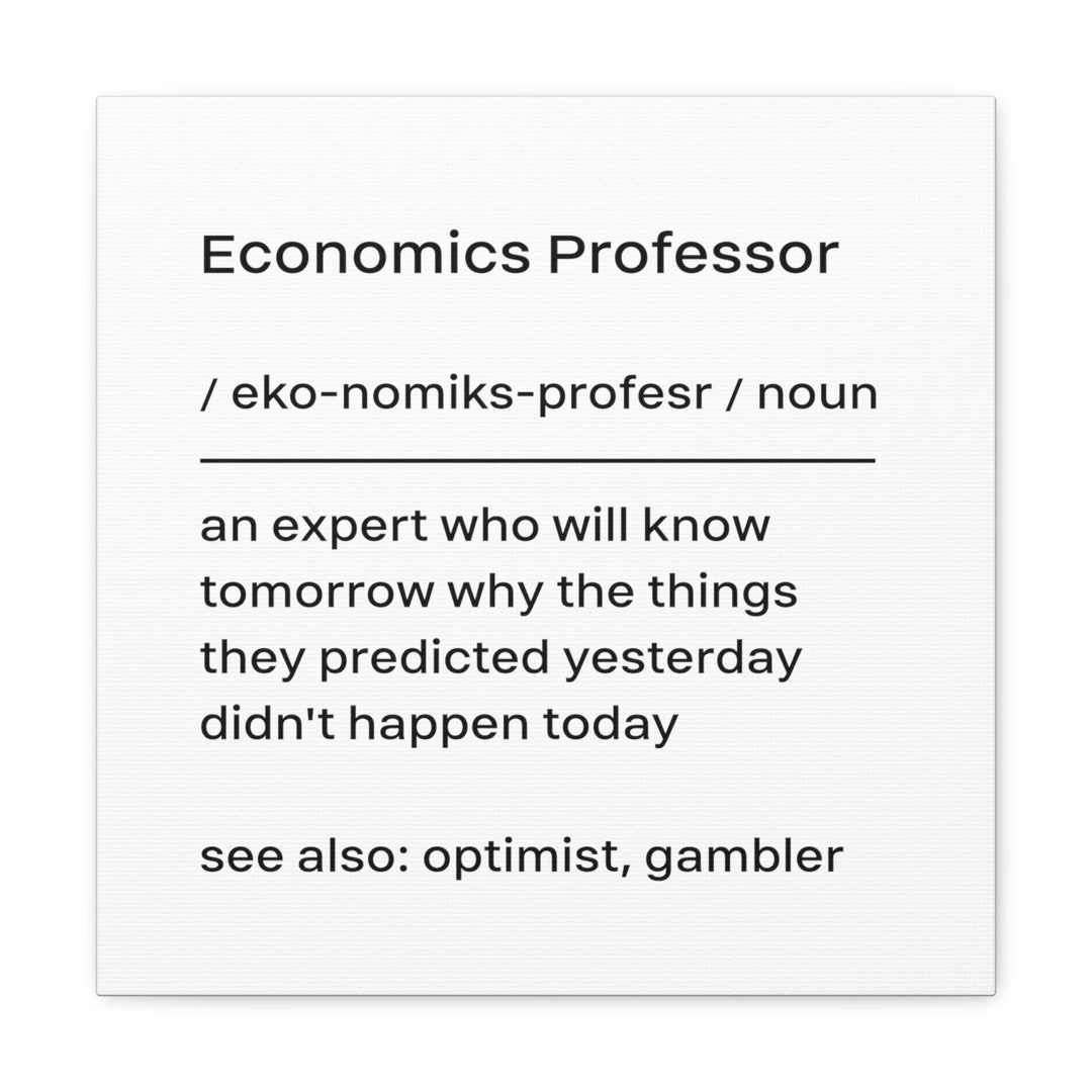 Funny Economics Professor Poster, Economist Gift, Wall Art, Economist ...