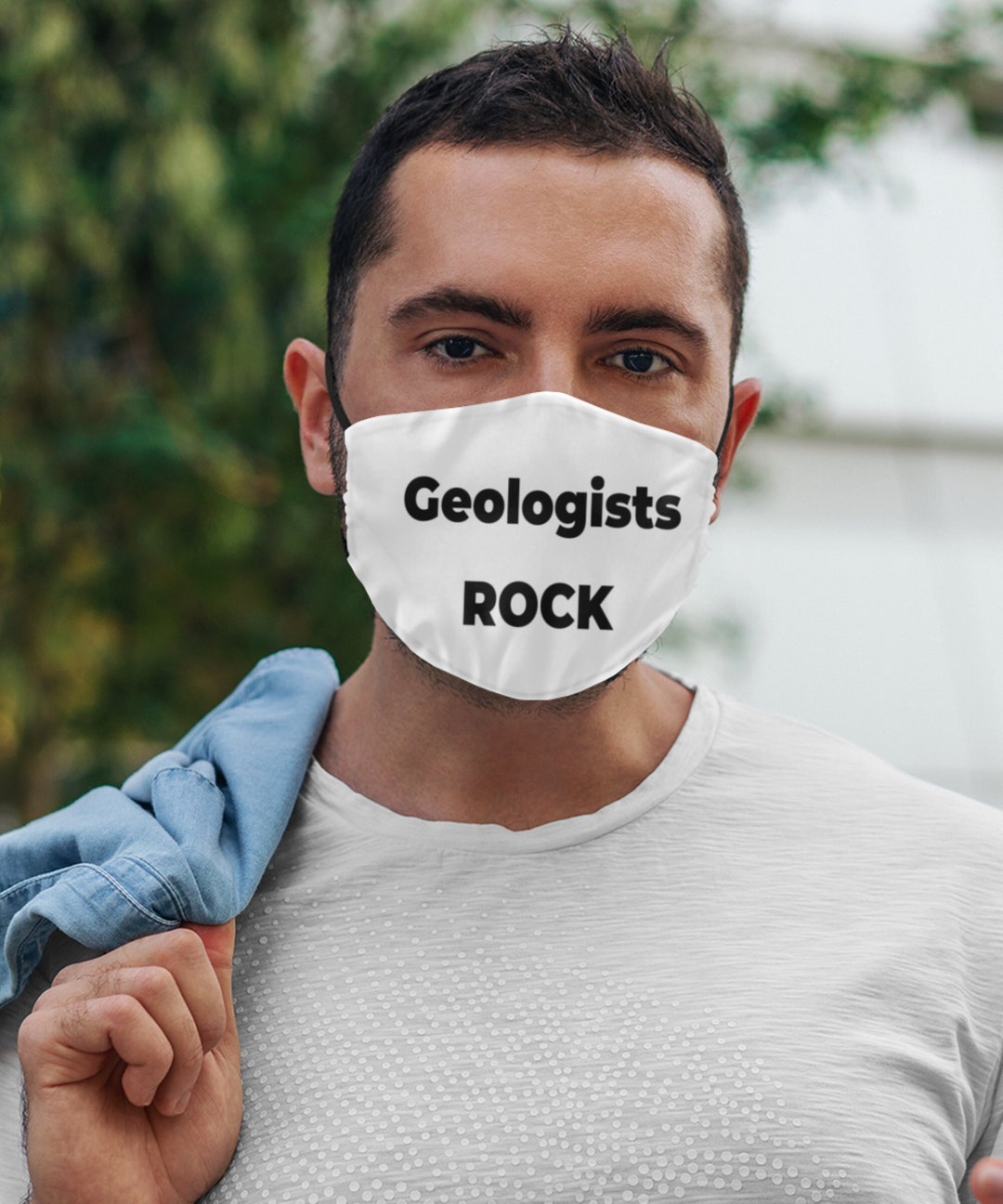 Geologists Rock, Geologist Face Mask, Gift for Geologist, Geologist ...