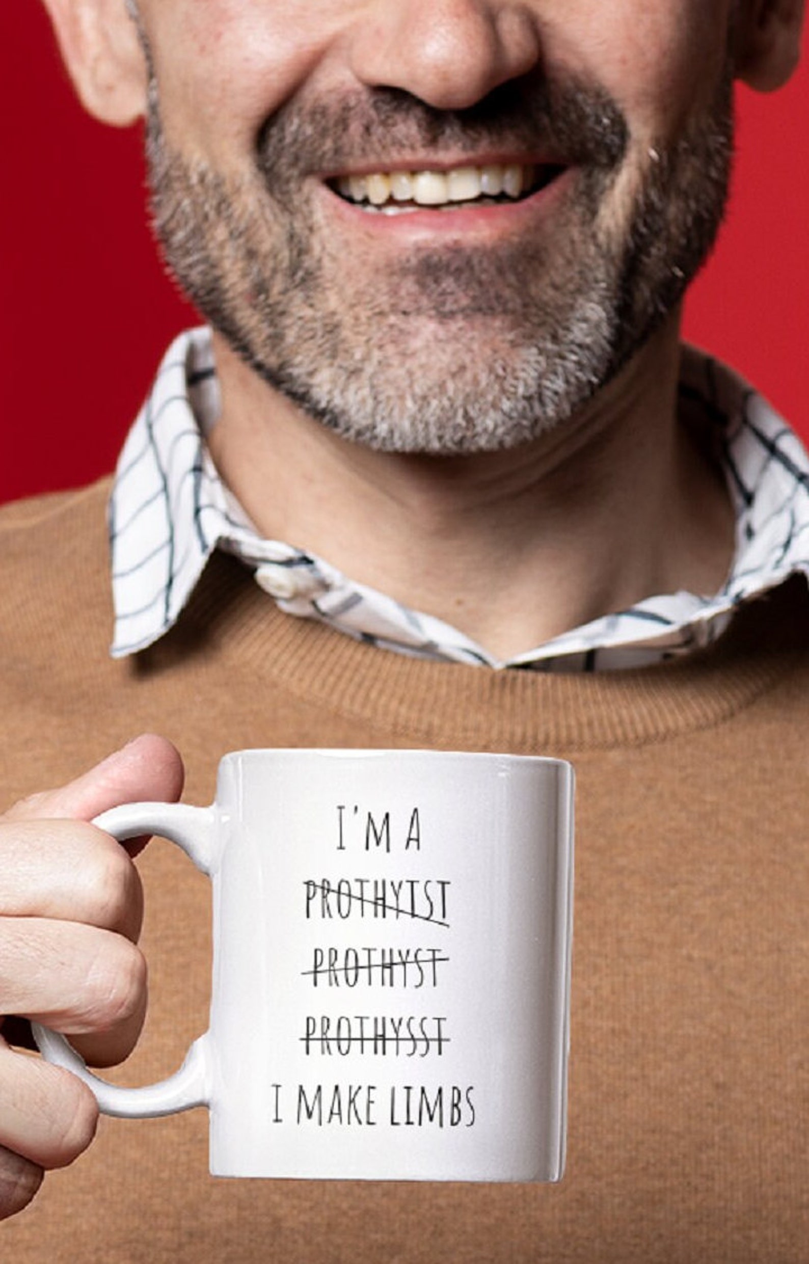 Funny Prosthetist Mug, Prosthetist Gift, Prosthetist Cup, Prothésiste ...