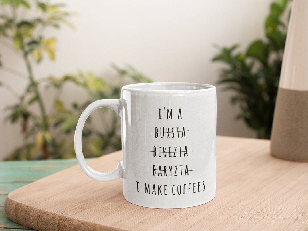 Barista Mug, Barista Gift, Barista Cup, Funny Barista Mug, Best Barista ...
