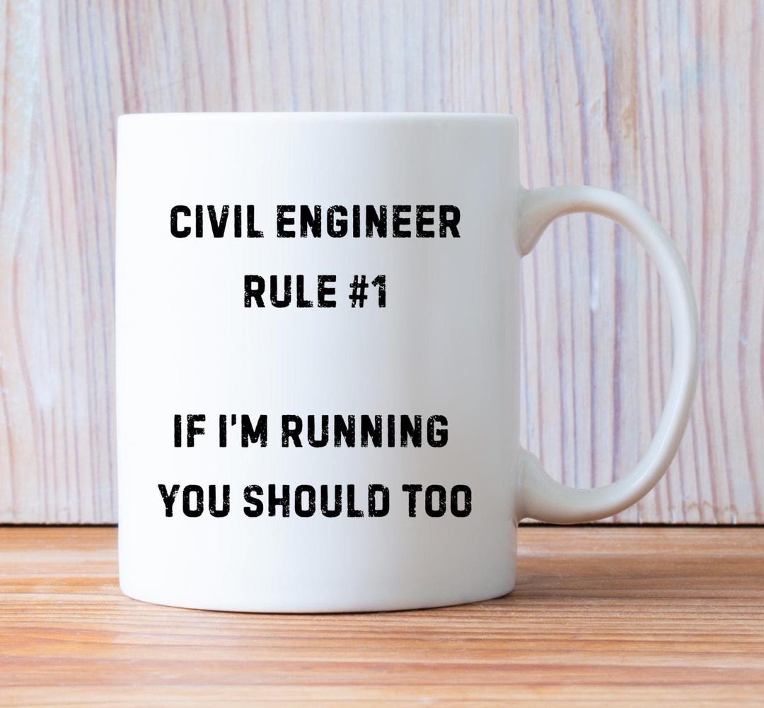 Civil Engineer Mug, Site Design Coffee Mug, CAD Plans, Construction ...