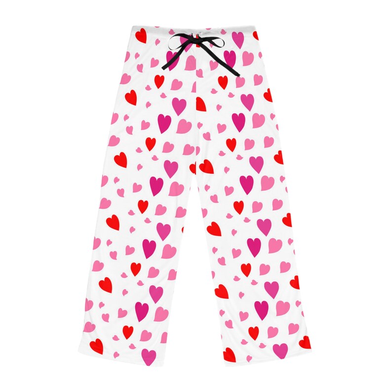 Heart Pajama Pants for Women, Super Soft Heart Pjs, Lounge Pants, PJ ...