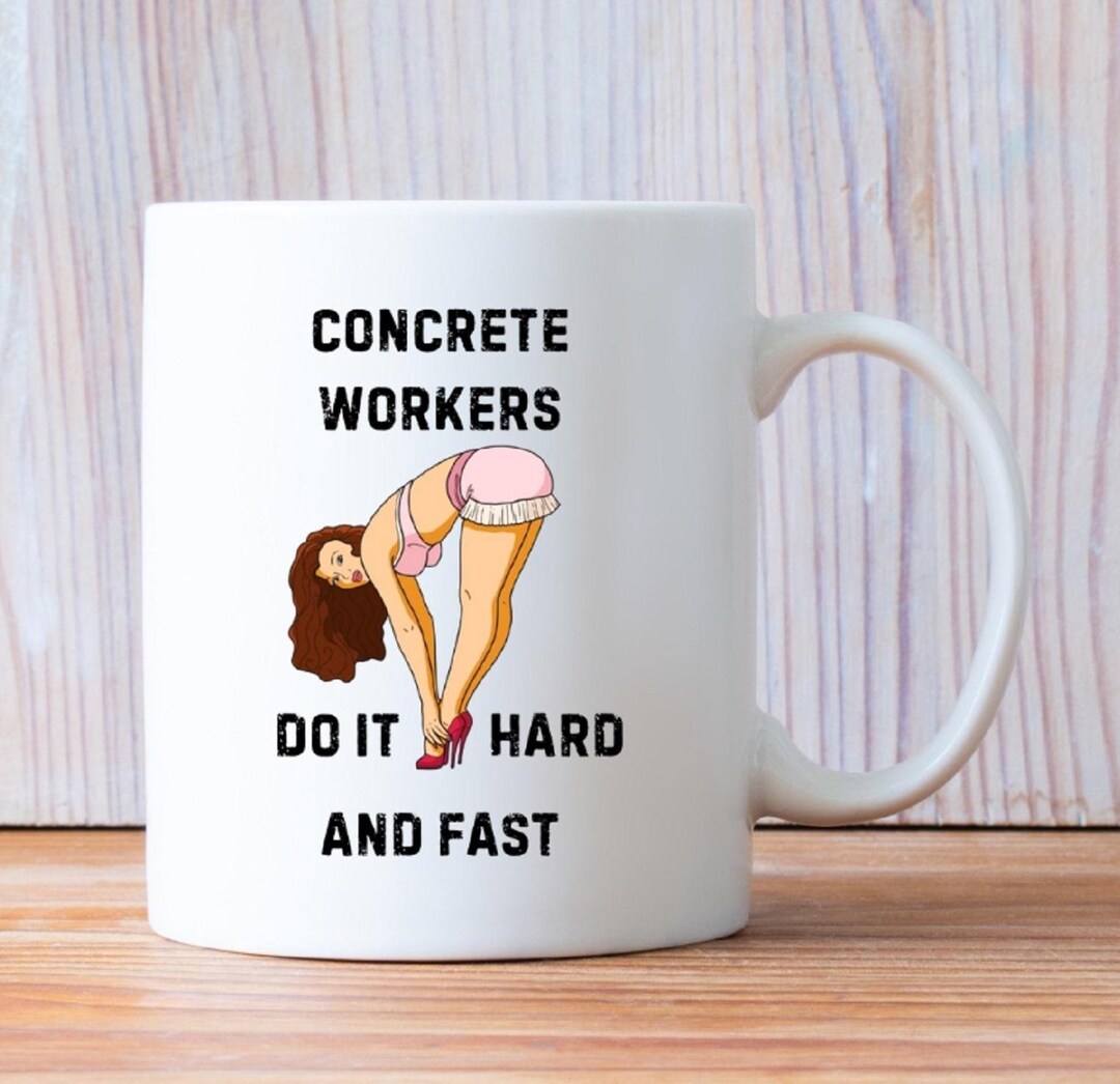 Concrete Worker Mug, Concrete Gift, Cement Worker, Cement Humor ...