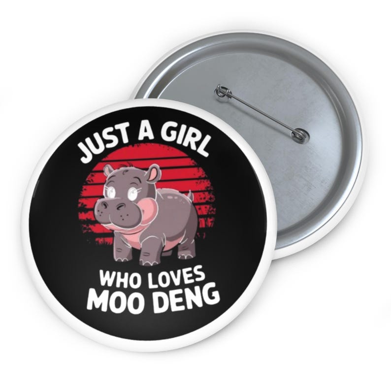 Moo Deng Ornament , Baby Hippo, Moo Deng Hippo, Baby Pygmy Hippo ...