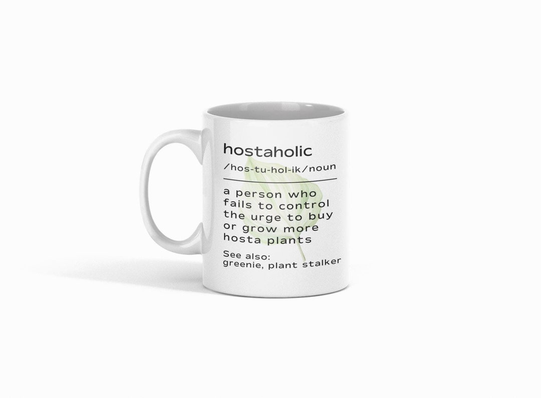 Hosta Mug, Gift for Hosta Lover, Plant Mug, Hosta Lover Mug, Gift for ...