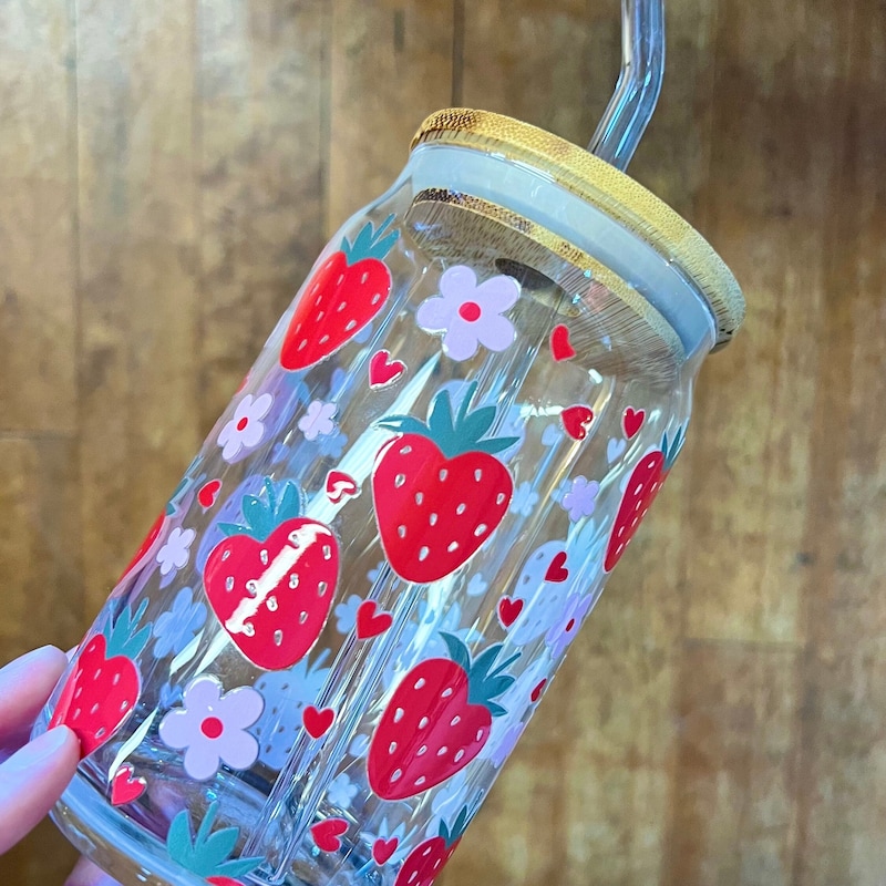 Strawberry Cup - Etsy