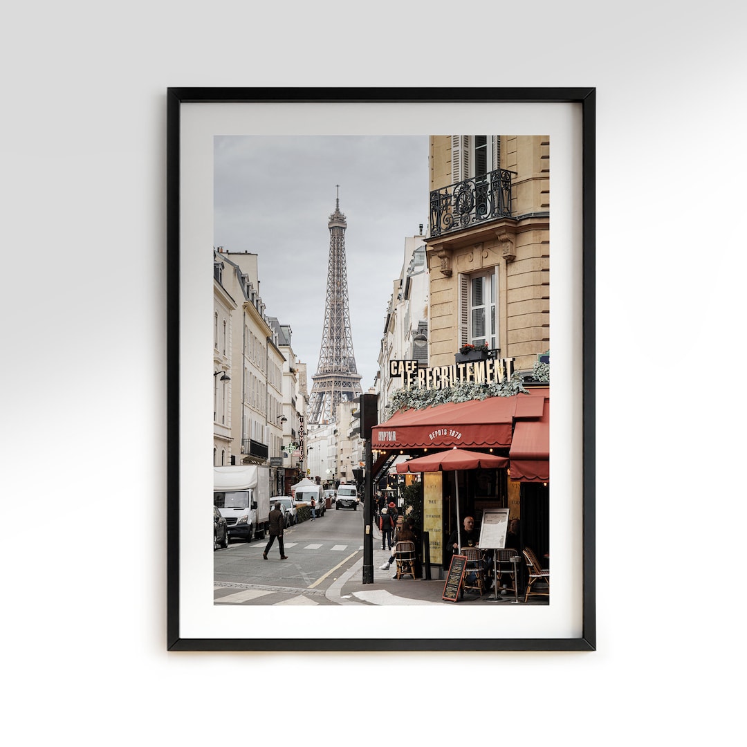 Eiffel Tower Wall Decor, Paris Photography Print, Instant Download ...