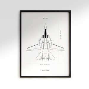 Fighter Jet Poster, Set of 6, Fighter Jet Blueprint Set, DIGITAL ...
