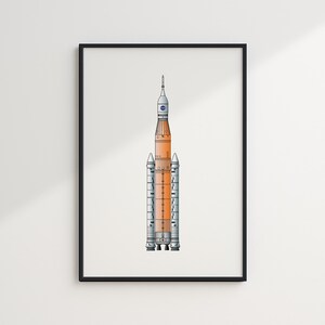 NASA and Spacx Poster, Set of 6, Minimalist Space Wall Art, DIGITAL ...