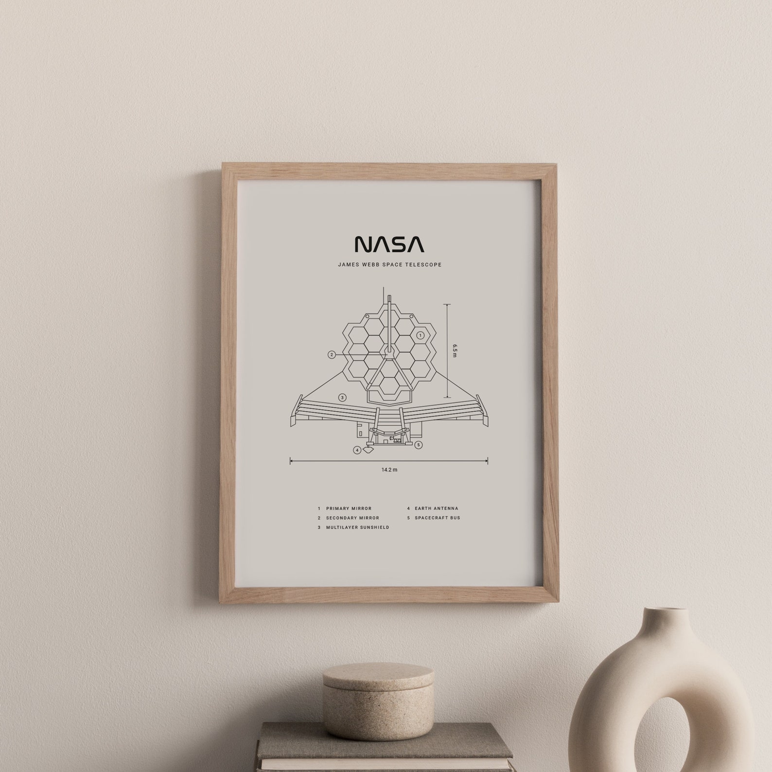 NASA James Webb Poster Digital Download Space Telescope - Etsy