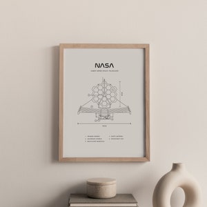 NASA James Webb Poster Digital Download Space Telescope - Etsy