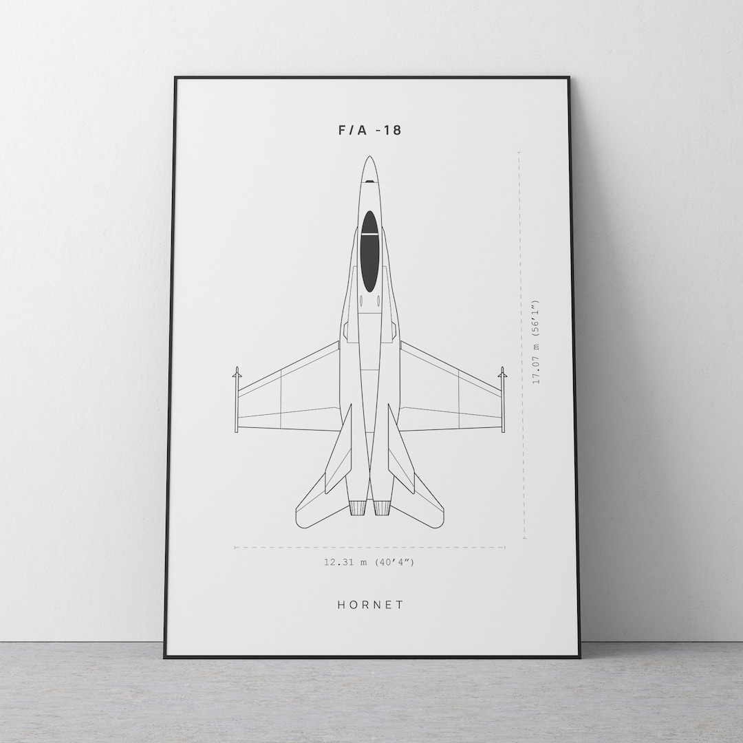 F18 Poster, F18 Hornet, Fighter Jet Wall Art, DIGITAL DOWNLOAD, Fighter ...