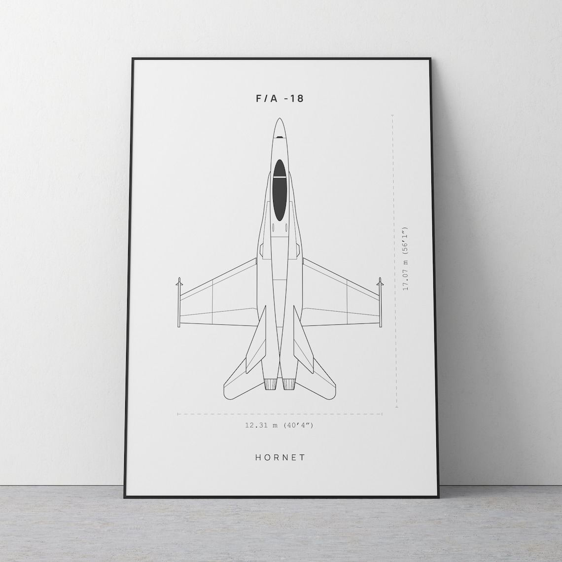 F18 Poster F18 Hornet Fighter Jet Wall Art DIGITAL - Etsy