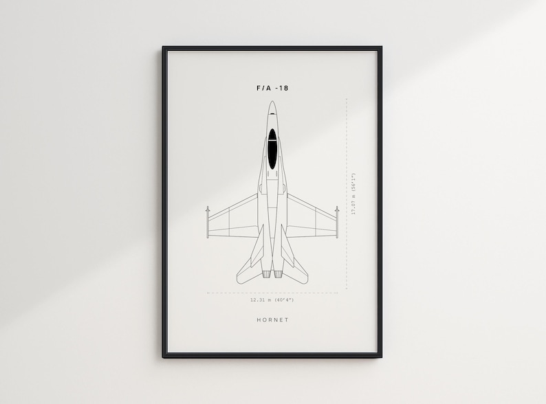 F18 Poster, F18 Hornet, Fighter Jet Wall Art, DIGITAL DOWNLOAD, Fighter ...
