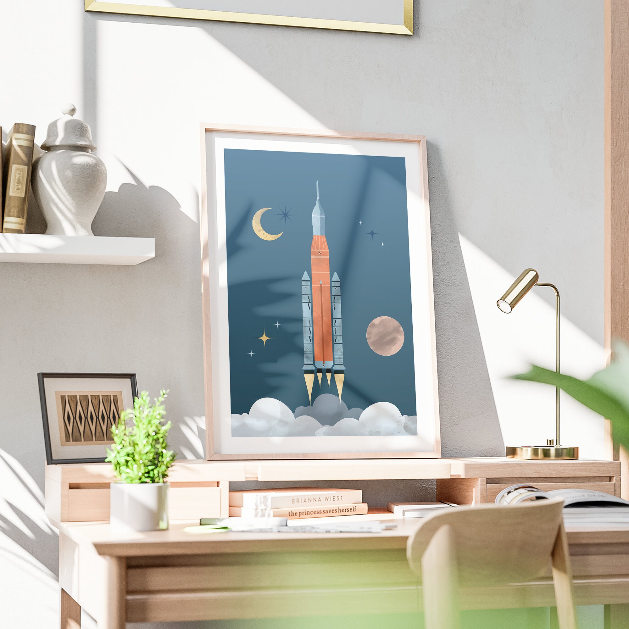 NASA Artemis Wall Art, DIGITAL DOWNLOAD, Artemis Rocket Poster, Artemis ...