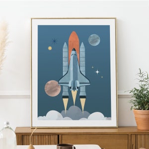 Nasa Poster, Set of 3 Prints, DIGITAL DOWNLOAD, Artemis Rocket, Saturn ...