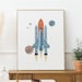 Nasa Poster, Set of 3 Prints, DIGITAL DOWNLOAD, Artemis Rocket, Saturn ...