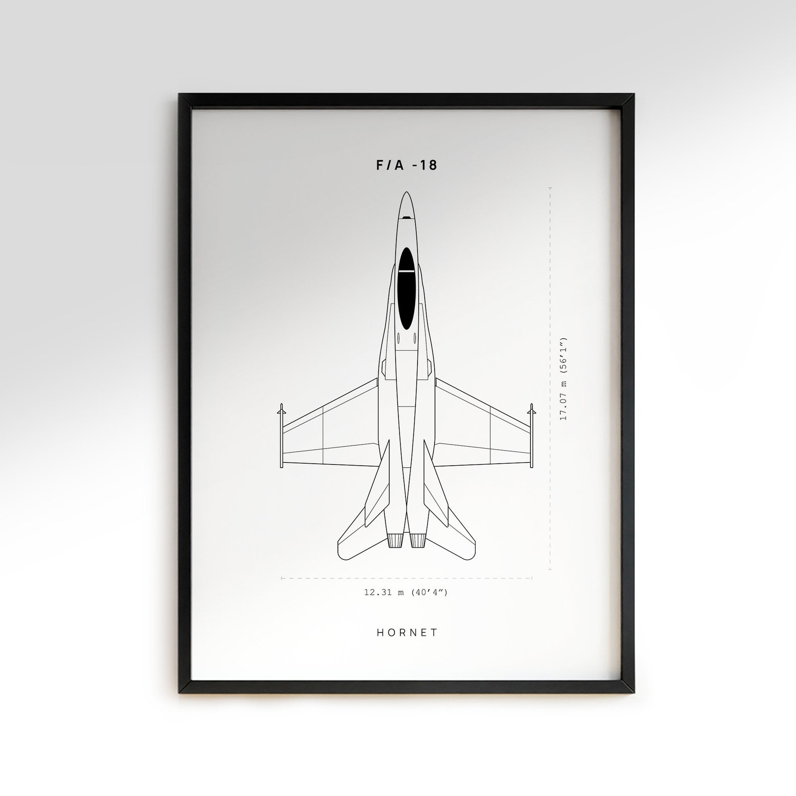 F18 Poster F18 Hornet Fighter Jet Wall Art DIGITAL - Etsy