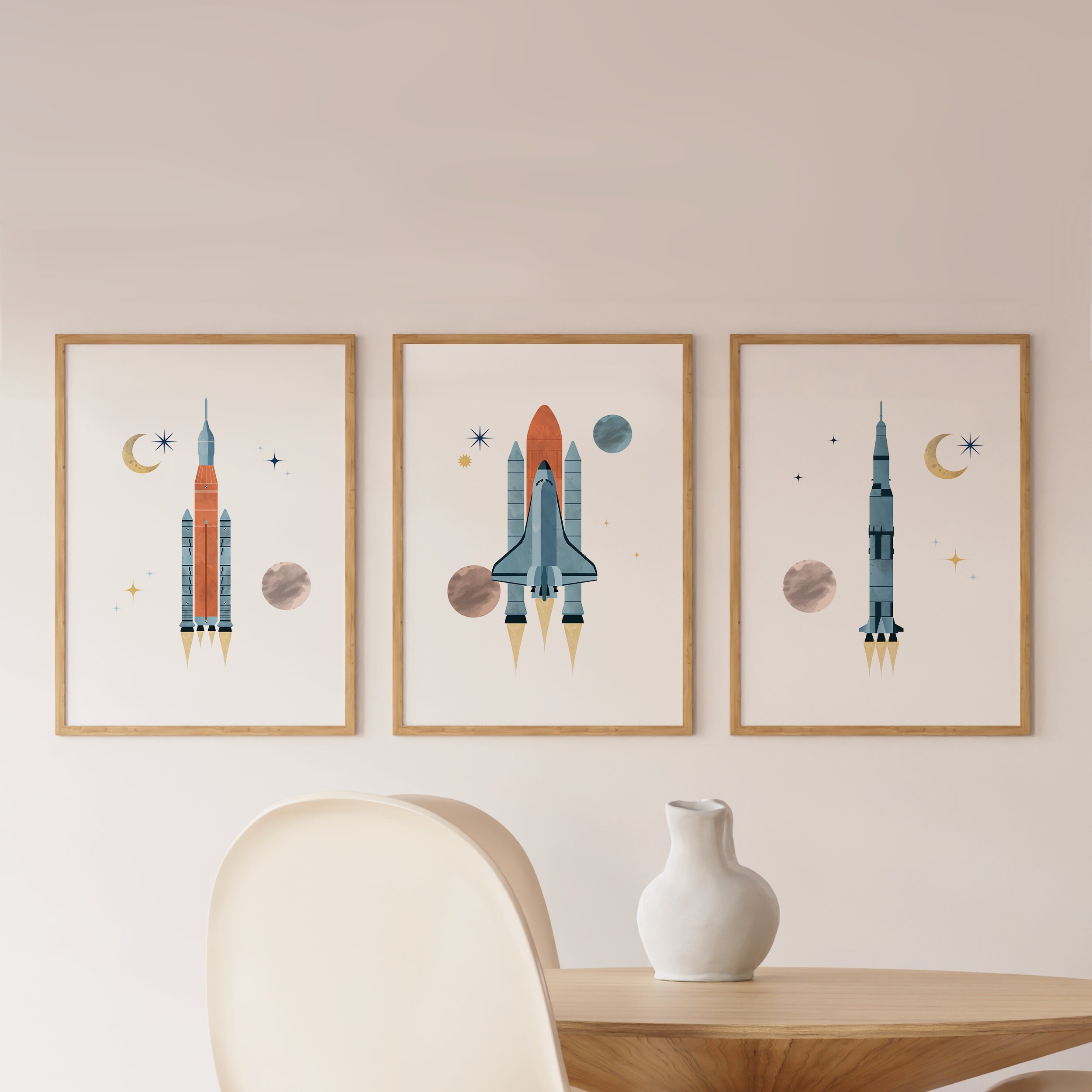 Nasa Poster Set of 3 Prints DIGITAL DOWNLOAD Artemis - Etsy