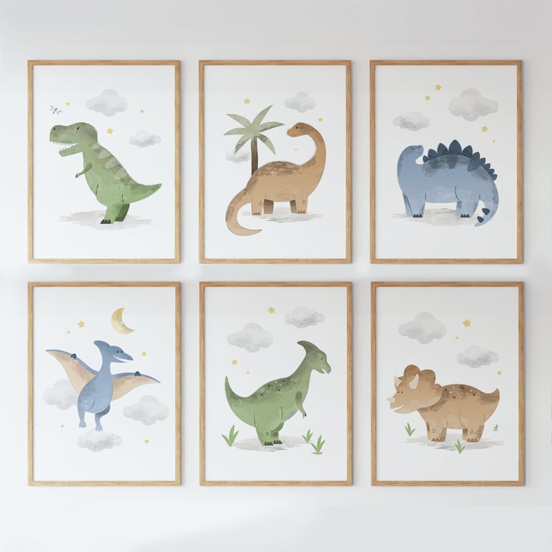 Dinosaur Posters - Etsy
